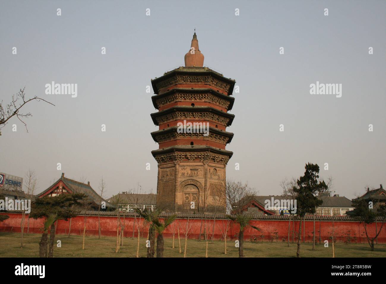 1450s Ming Rebuild of Wenfeng Pagoda, Anyang, 10th century, rebuilt in ...