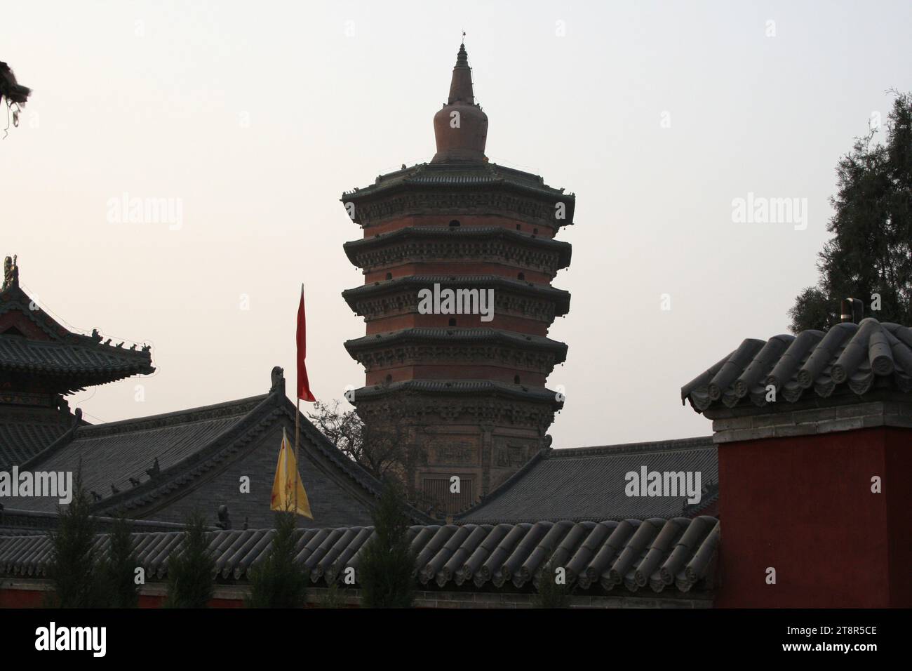 1450s Ming Rebuild of Wenfeng Pagoda, Anyang, 10th century, rebuilt in ...