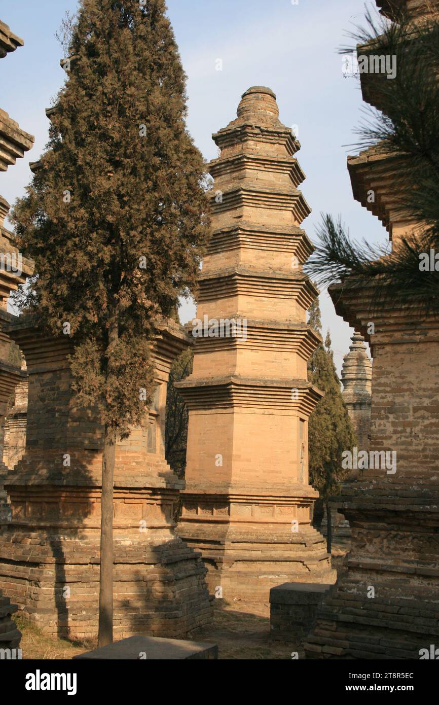 Chan master chun zhuo pagoda hi-res stock photography and images - Alamy