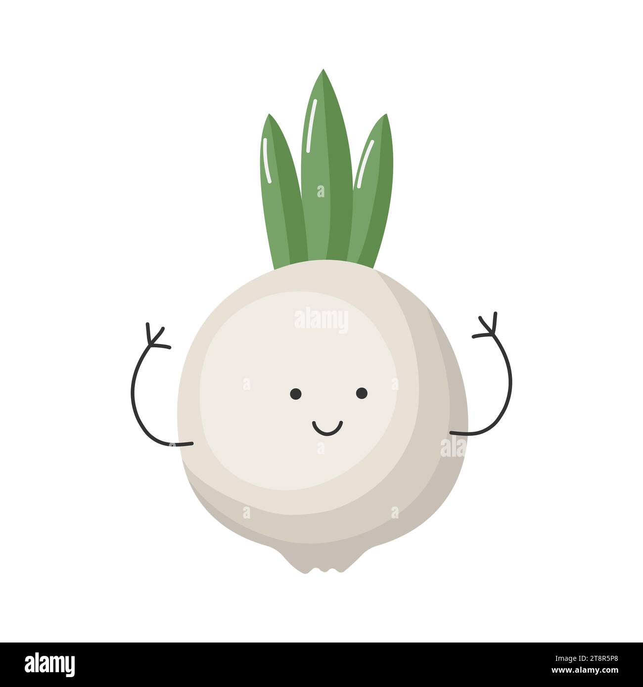 Vector Illustration of Children Healthy Nutrition with a Cute Cartoon ...