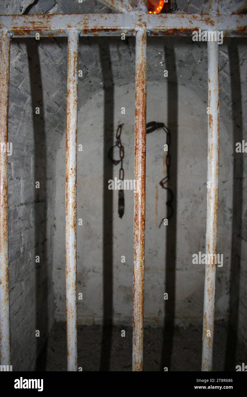 Prefect administration office underground jail cell hi-res stock ...