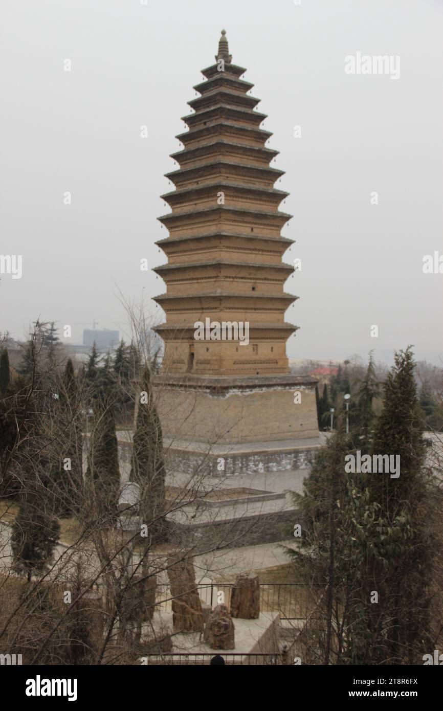 Baolun Temple Pagoda, Jin Dynasty, 1177 AD, Sanmenxia, Sanmenxia, Henan ...