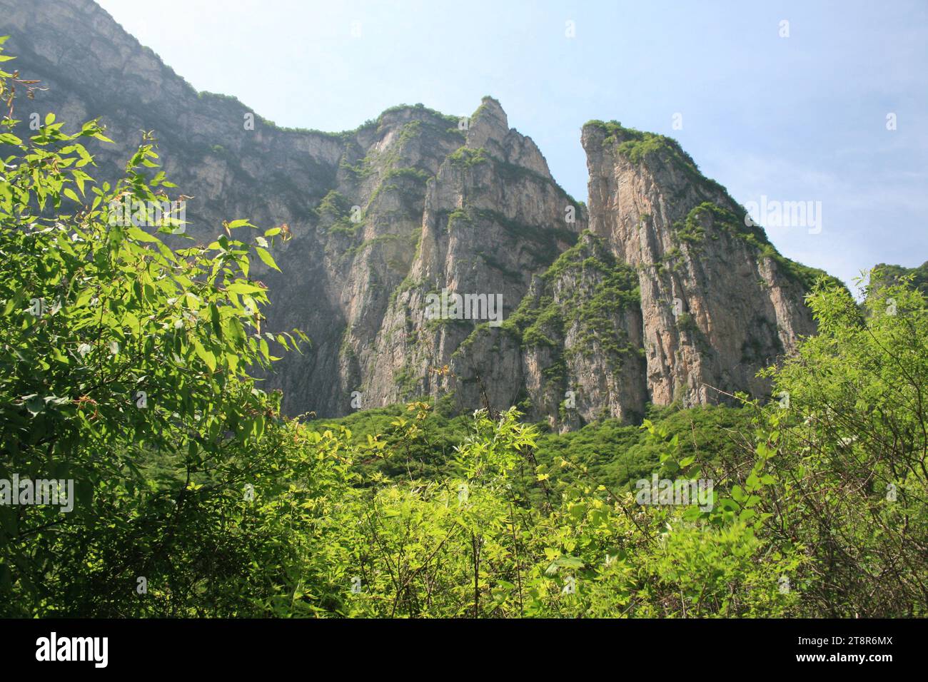 Yuntai Shan, Highest waterfall in Asia; national geopark, Henan ...