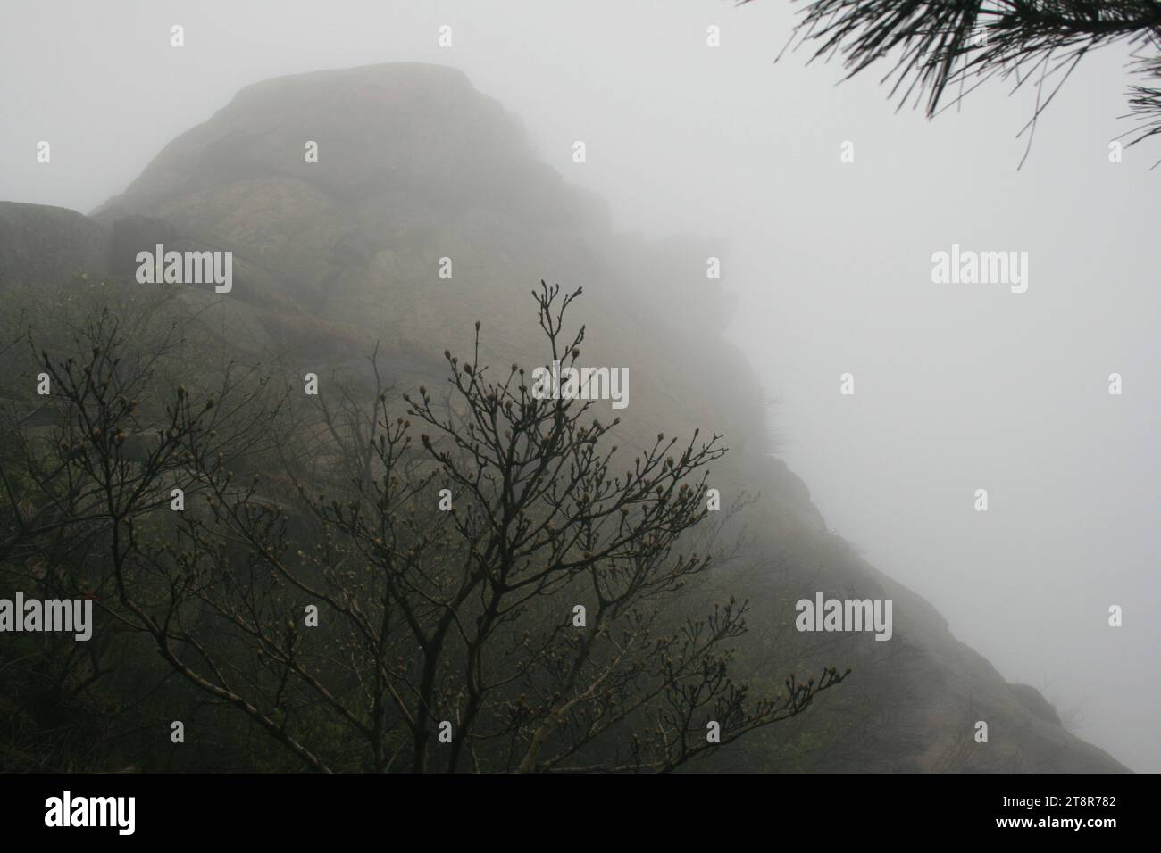 Jigongshan (Rooster Mountain), Near Xinyang, Henan Province, China HQ of Jiang Jieshi (Chiang ...