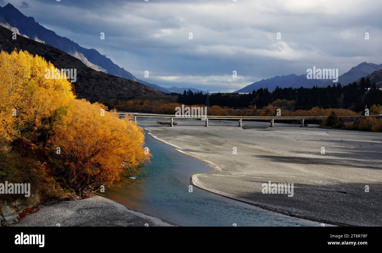 The Shotover River, The Shotover River is located in the Otago region ...