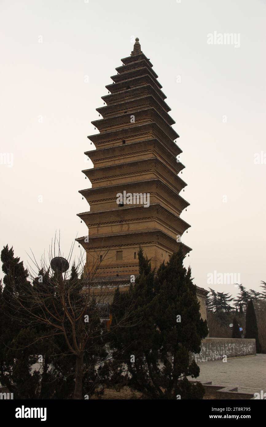Baolun Temple Pagoda, Jin Dynasty, 1177 AD, Sanmenxia, Sanmenxia, Henan ...