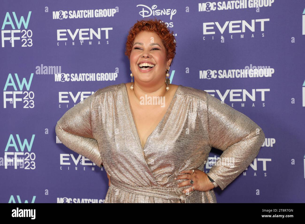 Sydney, Australia. 21st November 2023. April Helene Horton arrives on ...