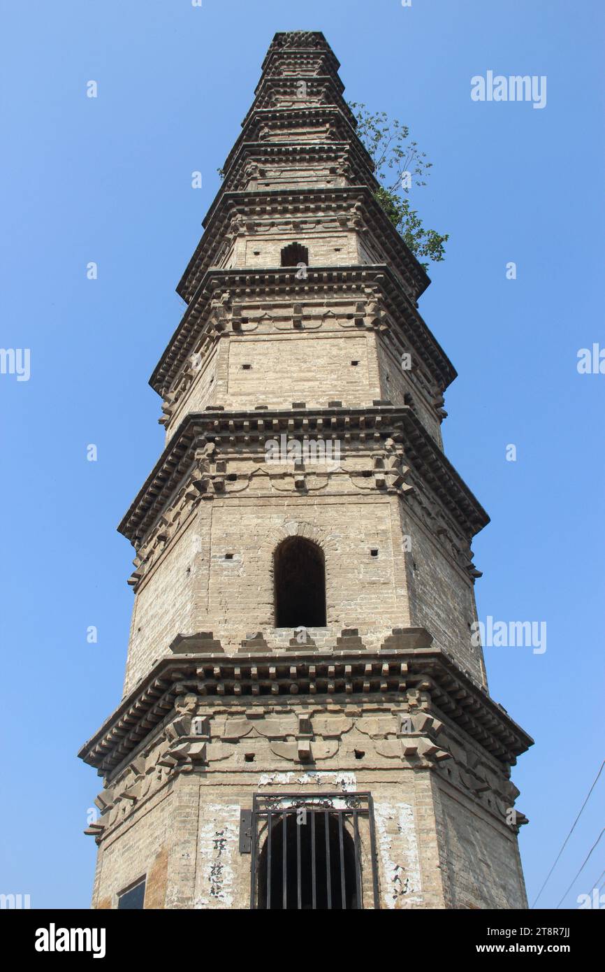 Xingguo Pagoda, Yanling, Pagoda from Later Zhou in Five Dynasties ...