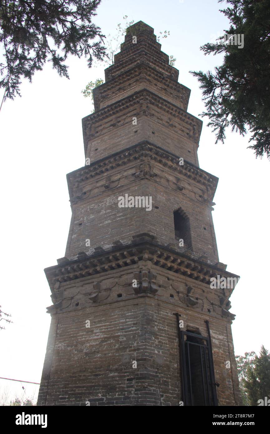 Xingguo Pagoda, Yanling, Pagoda from Later Zhou in Five Dynasties ...
