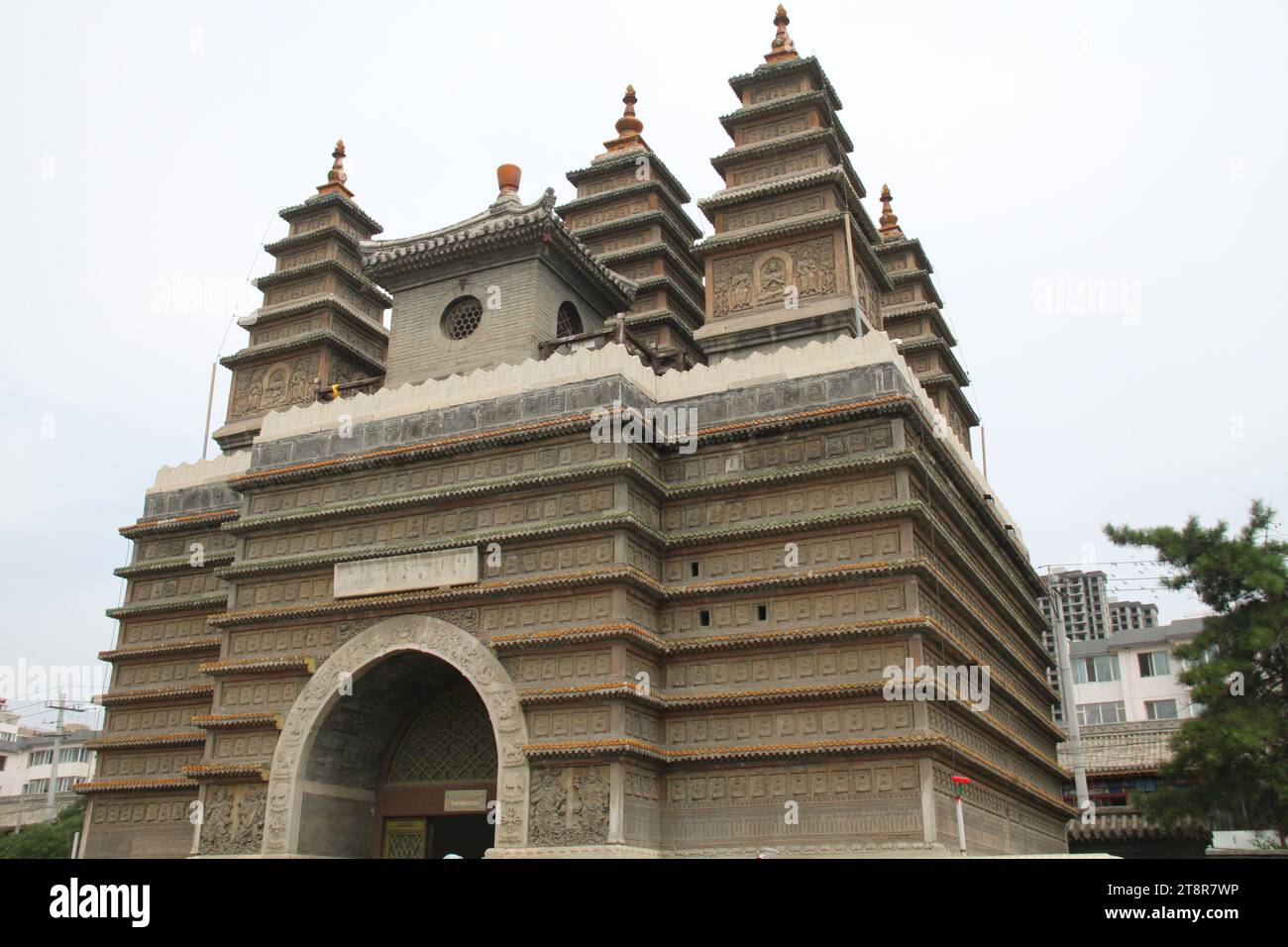 Wuta Si (Five Pagoda Temple), 1733, Hohhot, Inner Mongolia Autonomous ...