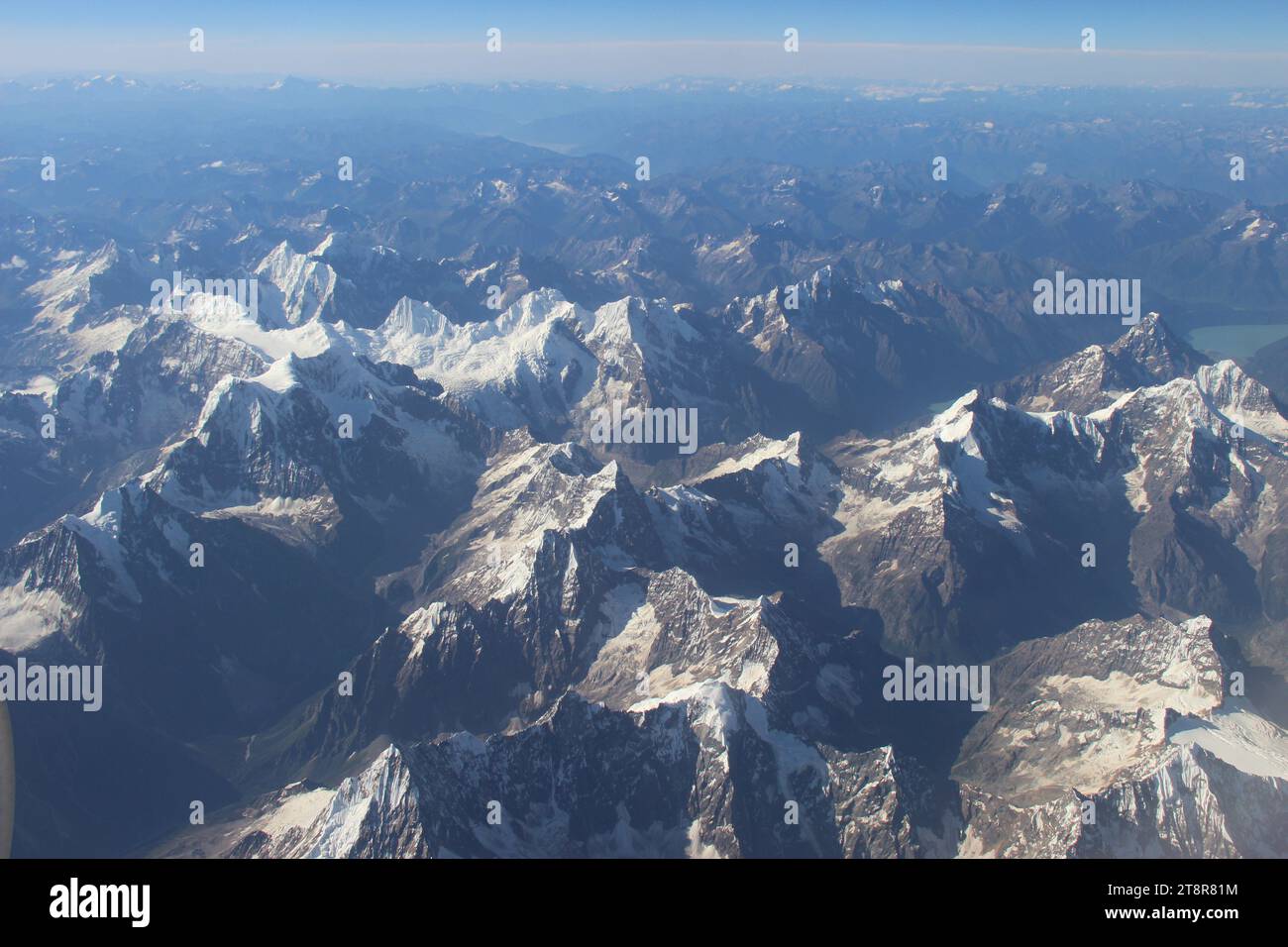 Sichuan-Tibet Plateau, Aerial views of Northwest Sichuan and Eastern ...