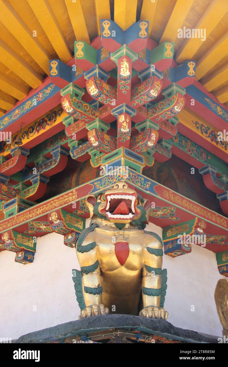 Jokhang Temple, Begun 647 AD during reign of Tibetan King Songtsan ...