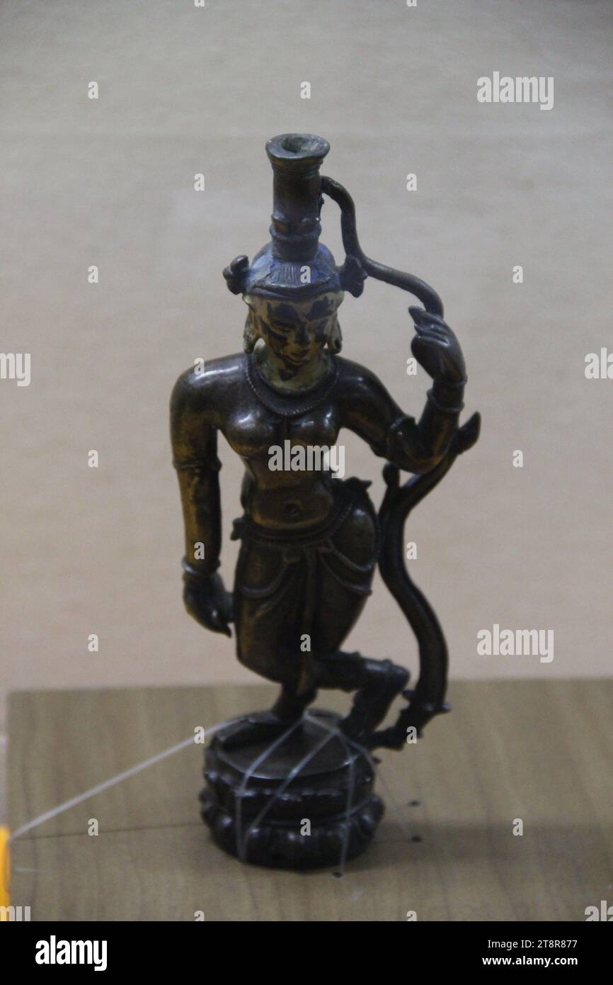 Brass Offering Goddess, 12th-13th Century, Tibetan Buddhist Art Gallery ...