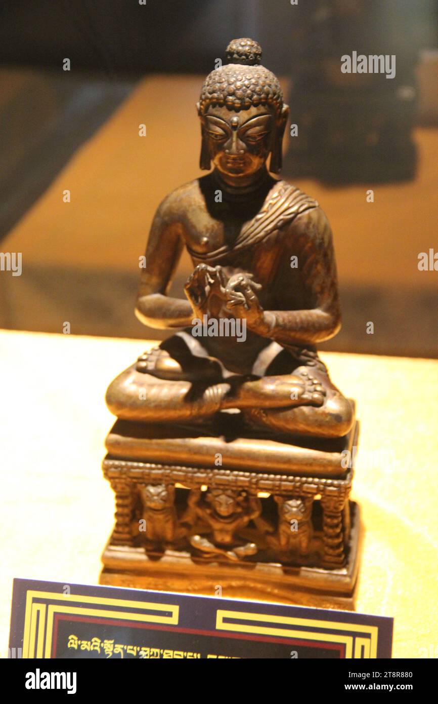 Brass Sakyamuni, 9th-10th Century, Tibetan Buddhist Art Gallery, Tibet ...