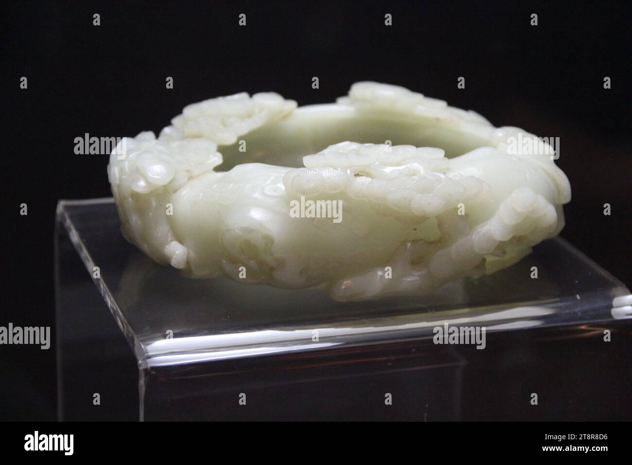 Qing Jade, Jade Gallery, Tibet Museum, Lhasa Stock Photo - Alamy