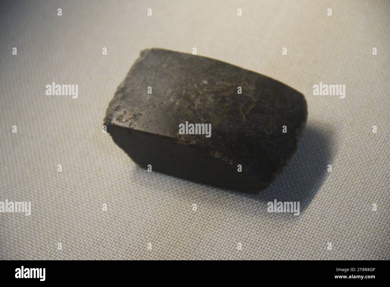 Neolithic Jade Axe, Tibetan History Gallery, Tibet Museum, Lhasa Stock ...