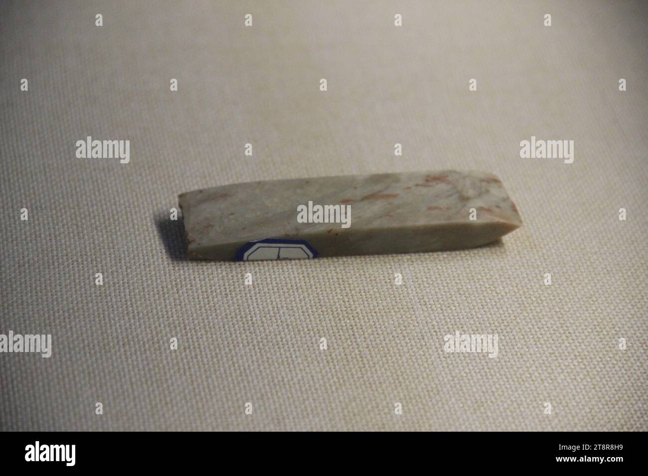 Neolithic Jade Axe, Tibetan History Gallery, Tibet Museum, Lhasa Stock ...