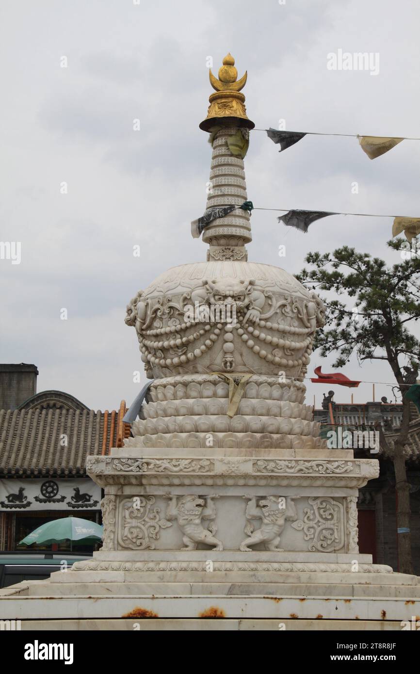 Da Zhao Temple, Hohhot, Inner Mongolia Autonomous Region, China Stock ...