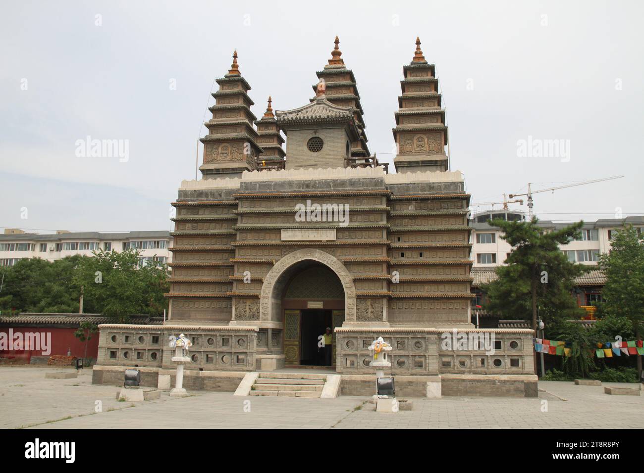 Wuta Si (Five Pagoda Temple), 1733, Hohhot, Inner Mongolia Autonomous ...