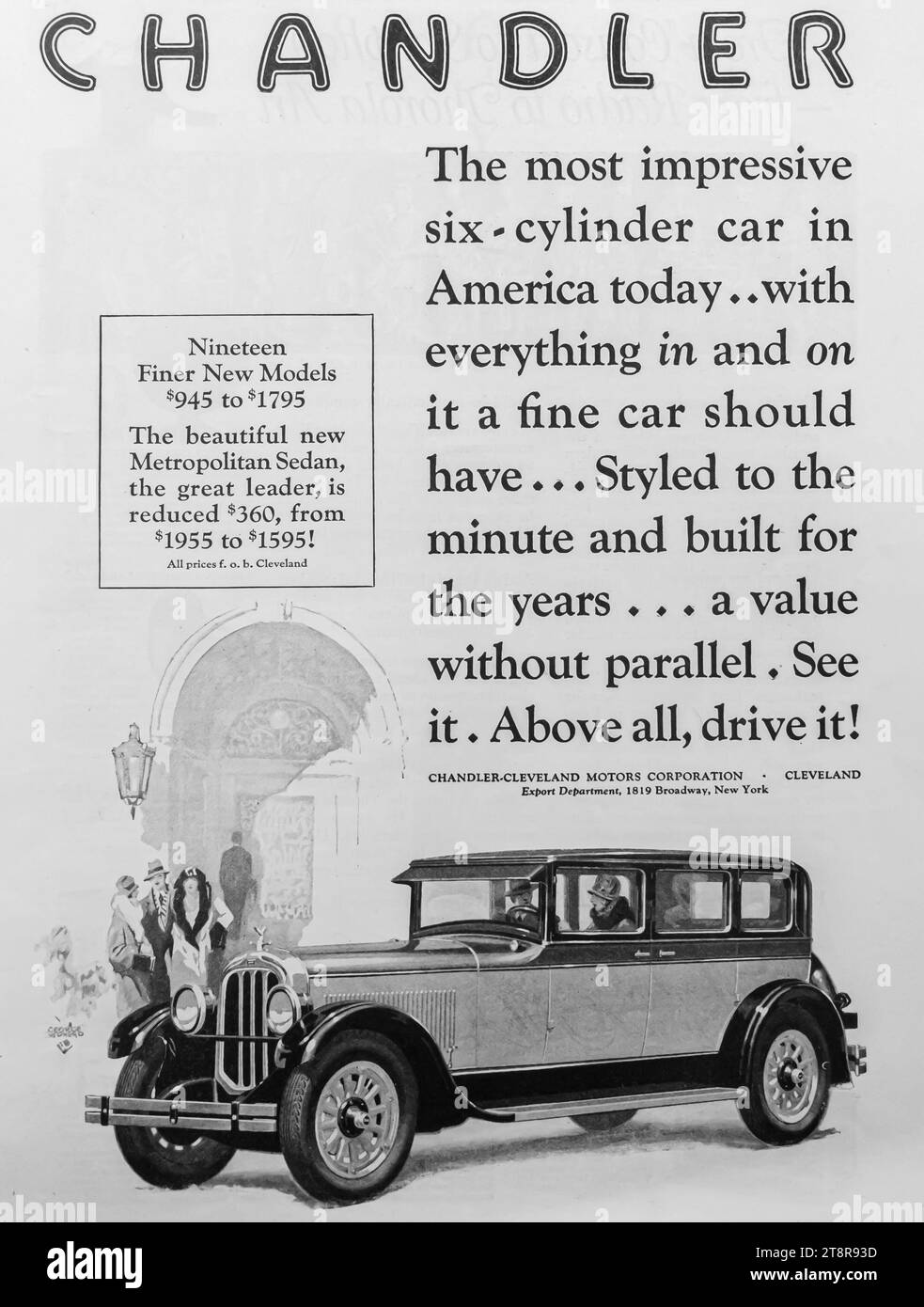 Car ads 1920s hi-res stock photography and images - Alamy
