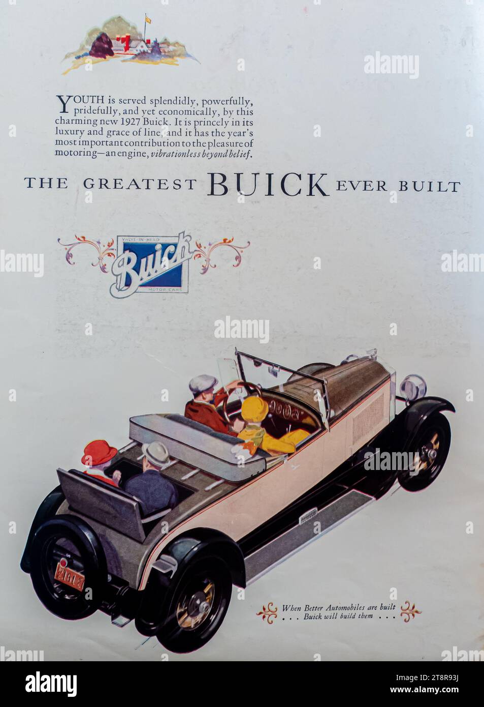 Car ads 1920s hi-res stock photography and images - Alamy