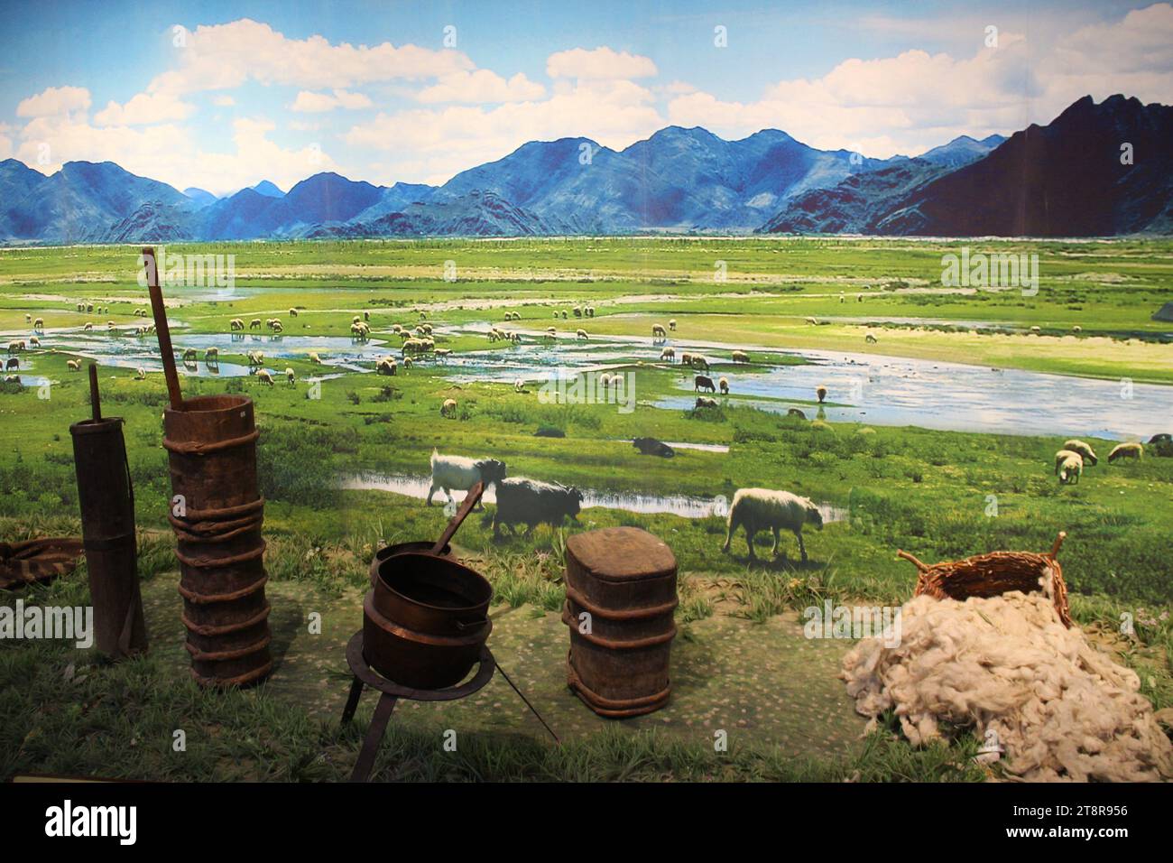Tibetan Life Diorama, Tibetan Traditional Culture Gallery, Tibet Museum ...