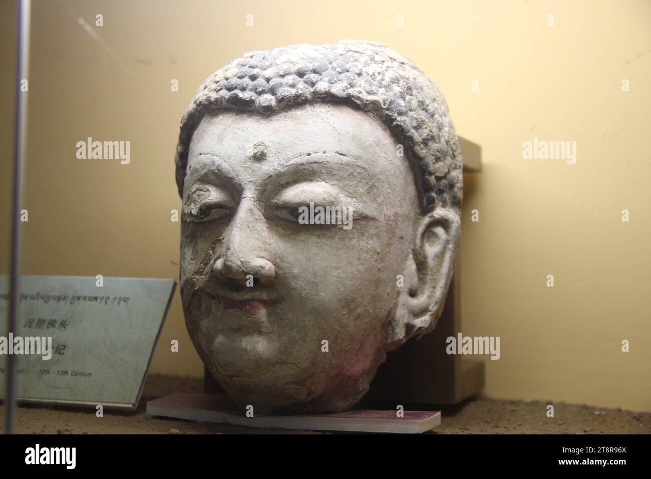 Clay Buddha Head, 12th-13th Century, Tibetan Buddhist Art Gallery ...