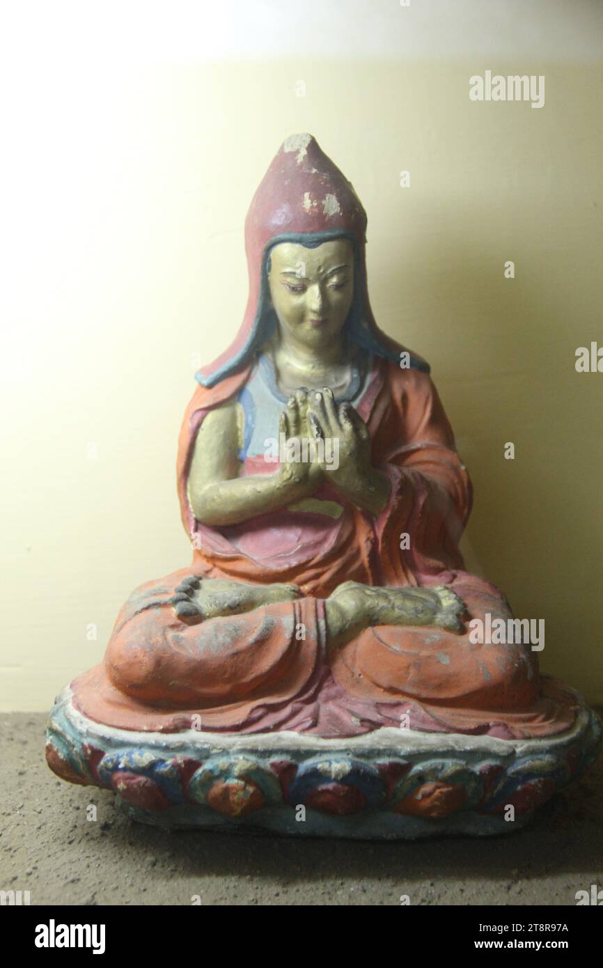 Clay Atisa, 19th Century, Tibetan Buddhist Art Gallery, Tibet Museum ...