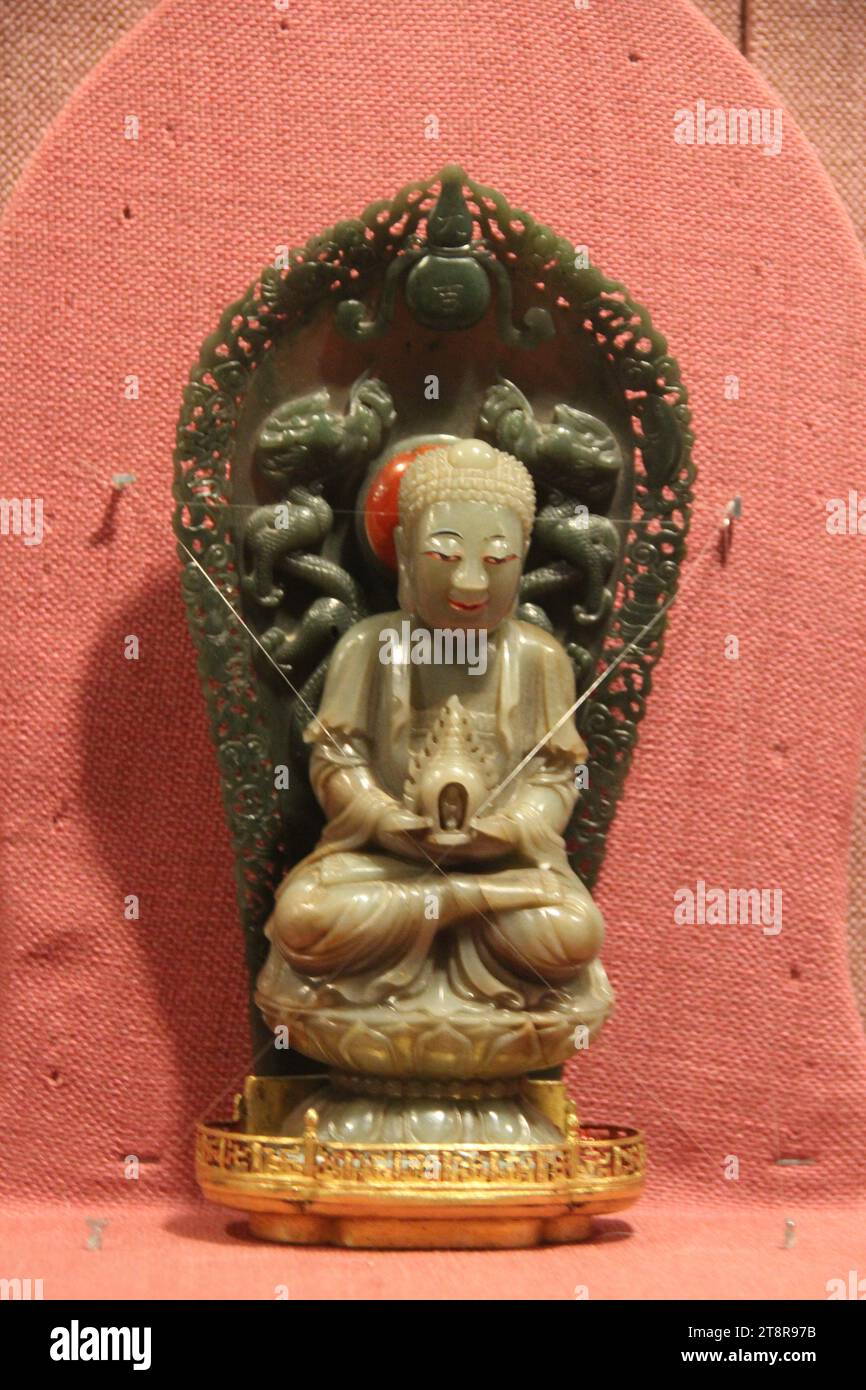Jade Buddhist Statue, Tibetan Buddhist Art Gallery, Tibet Museum, Lhasa ...