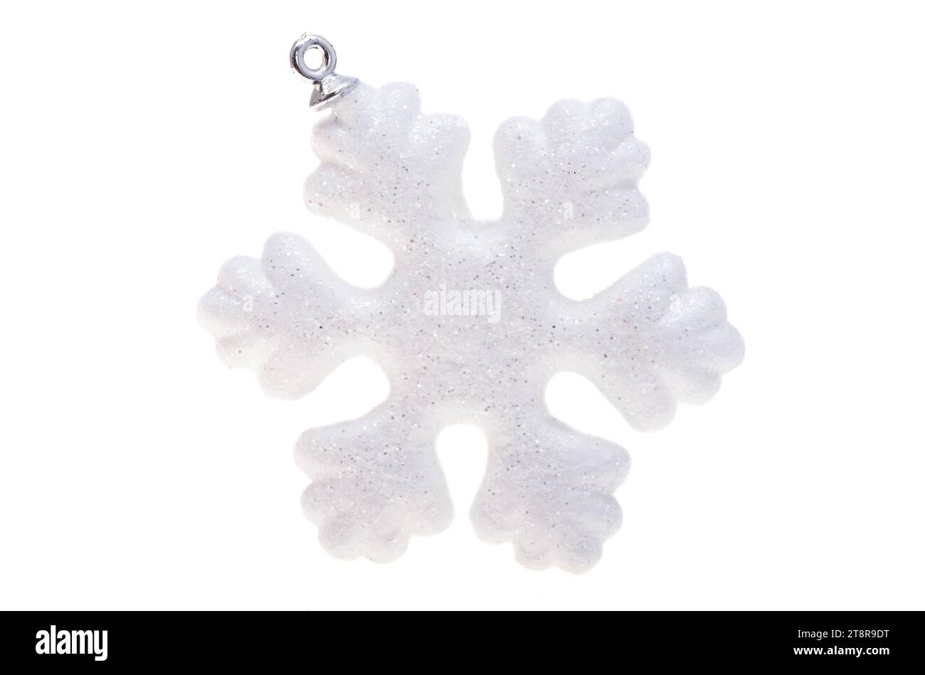 White snow flakes weather Cut Out Stock Images & Pictures - Alamy