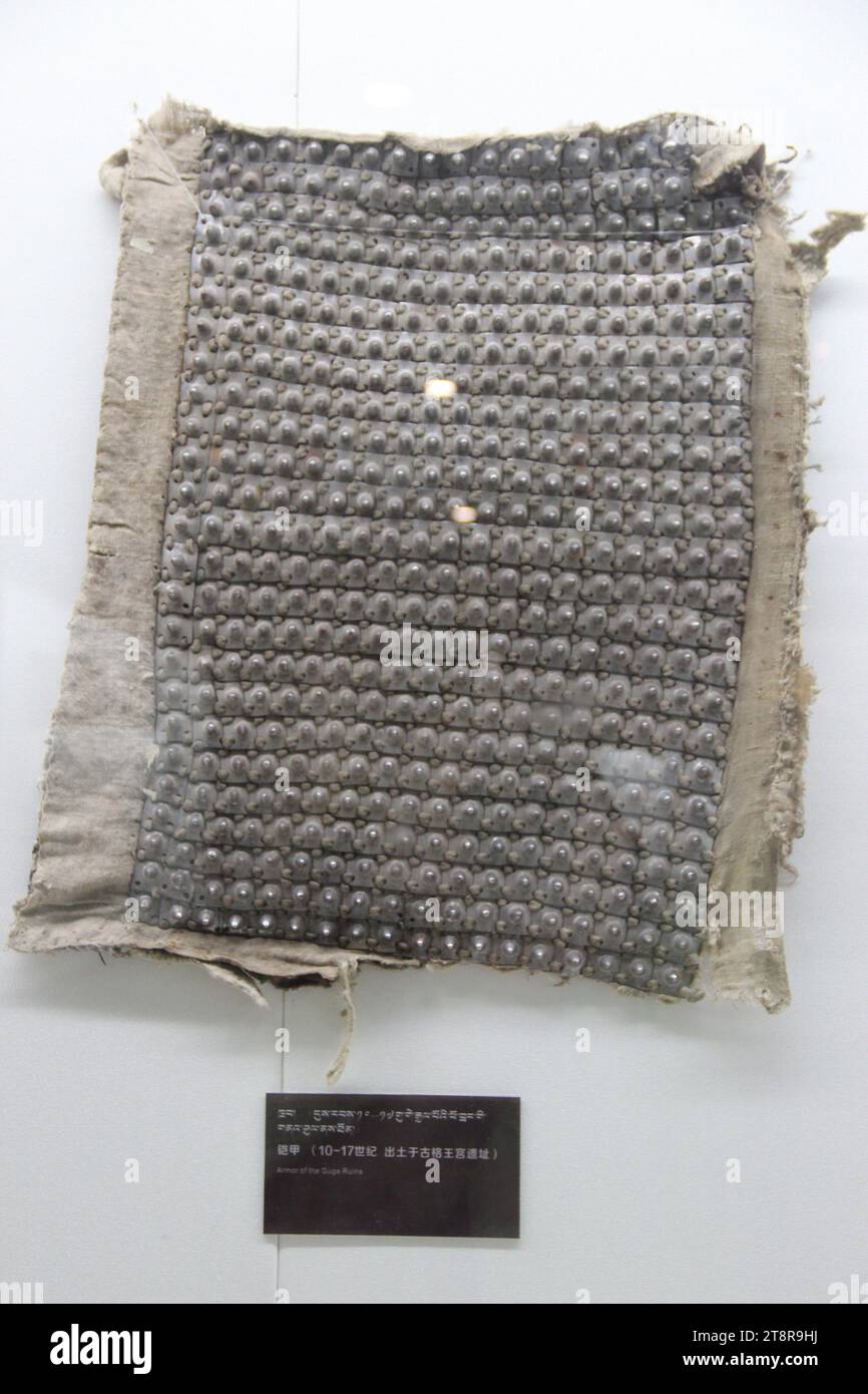 Armor of the Guge Ruins, Tibetan History Gallery, Tibet Museum, Lhasa ...