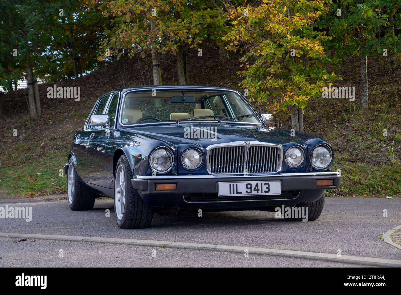 1983 Jaguar XJ40 Sovereign modern classic car Stock Photo - Alamy