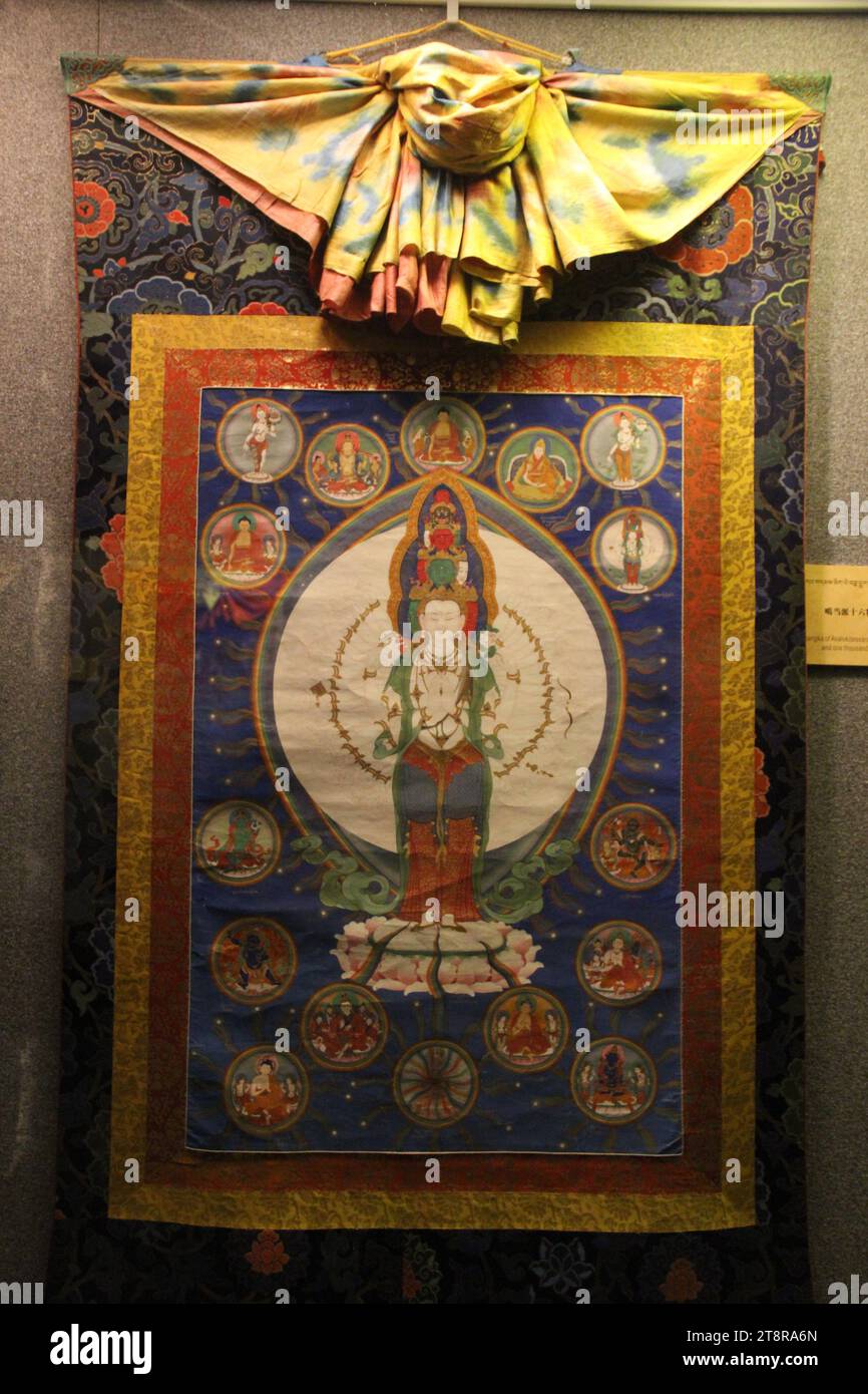 Tibetan tangka painting hi-res stock photography and images - Alamy