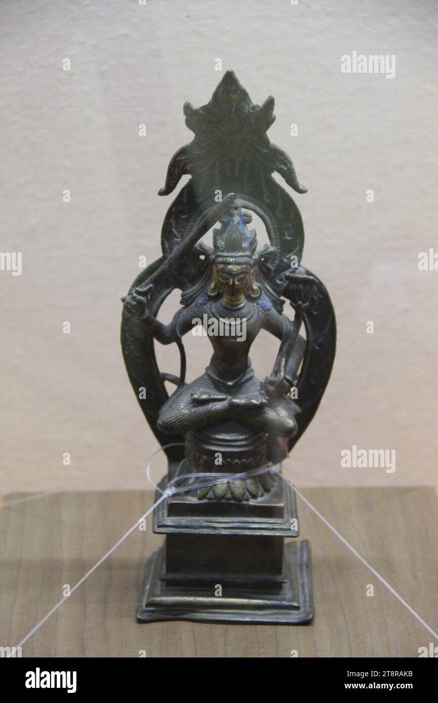 Brass Manjusri, 12th-13th Century, Tibetan Buddhist Art Gallery, Tibet ...