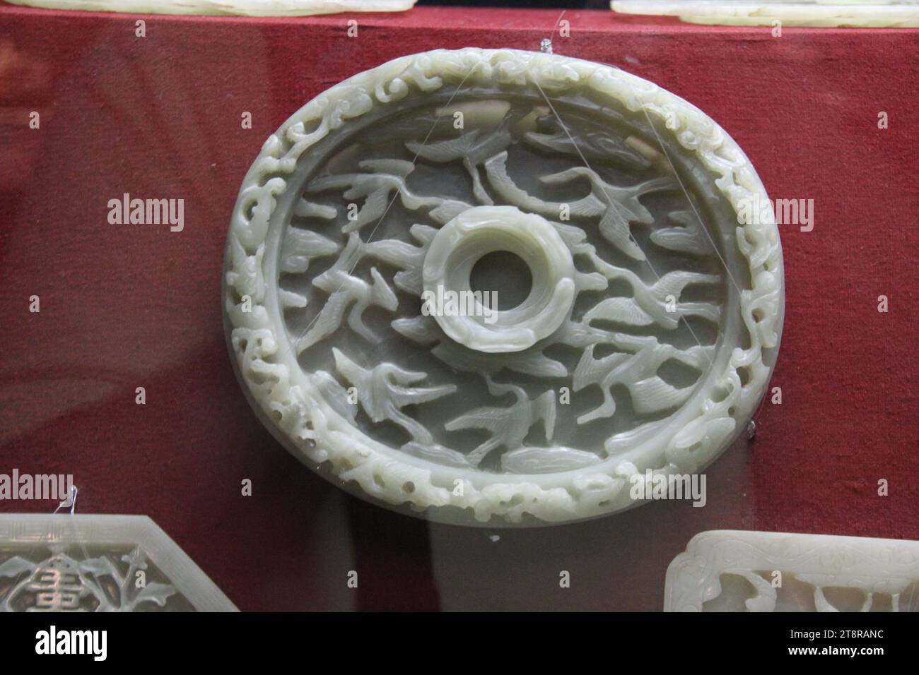 Ming Jade, Jade Gallery, Tibet Museum, Lhasa Stock Photo - Alamy
