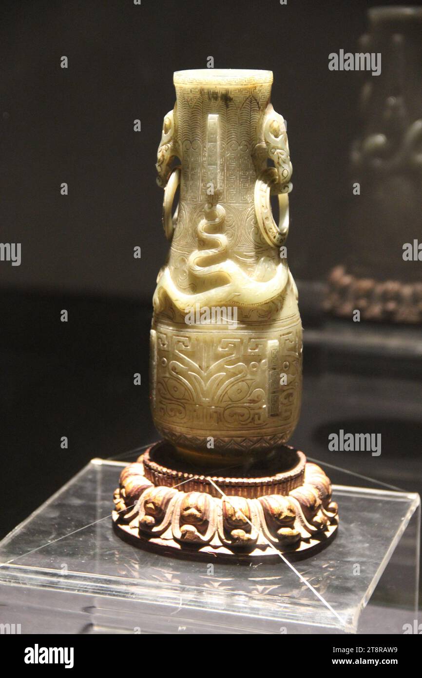 Ming Jade, Jade Gallery, Tibet Museum, Lhasa Stock Photo - Alamy