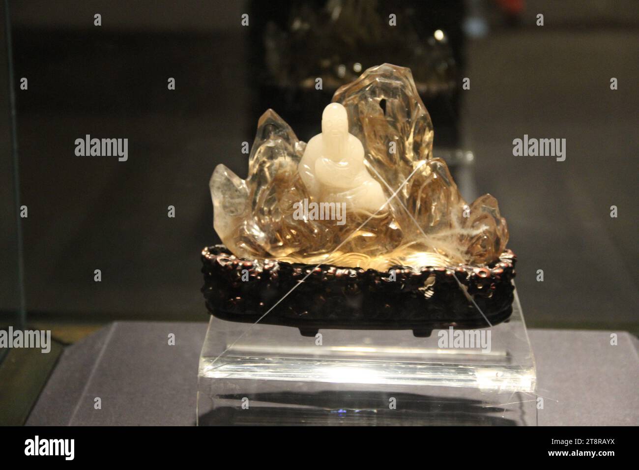 Ming Jade, Jade Gallery, Tibet Museum, Lhasa Stock Photo - Alamy
