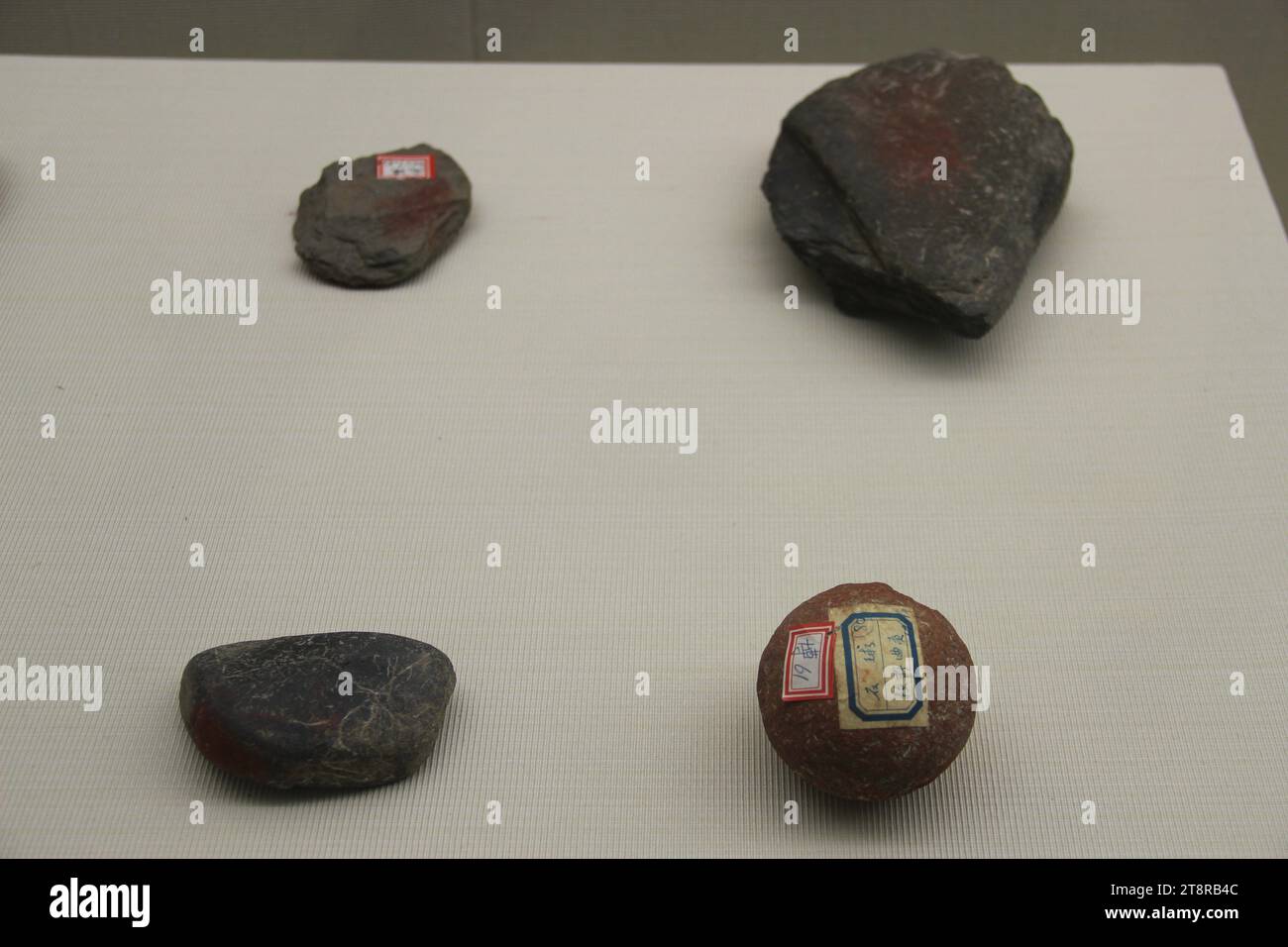 Neolithic Stone Tools, Tibetan History Gallery, Tibet Museum, Lhasa ...
