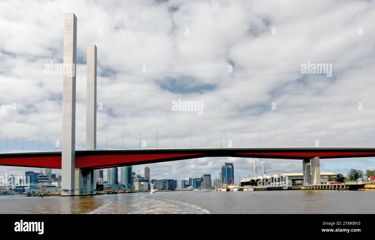 Bolte Bridge. Melbourne, The Bolte Bridge is a large twin Cantilever ...