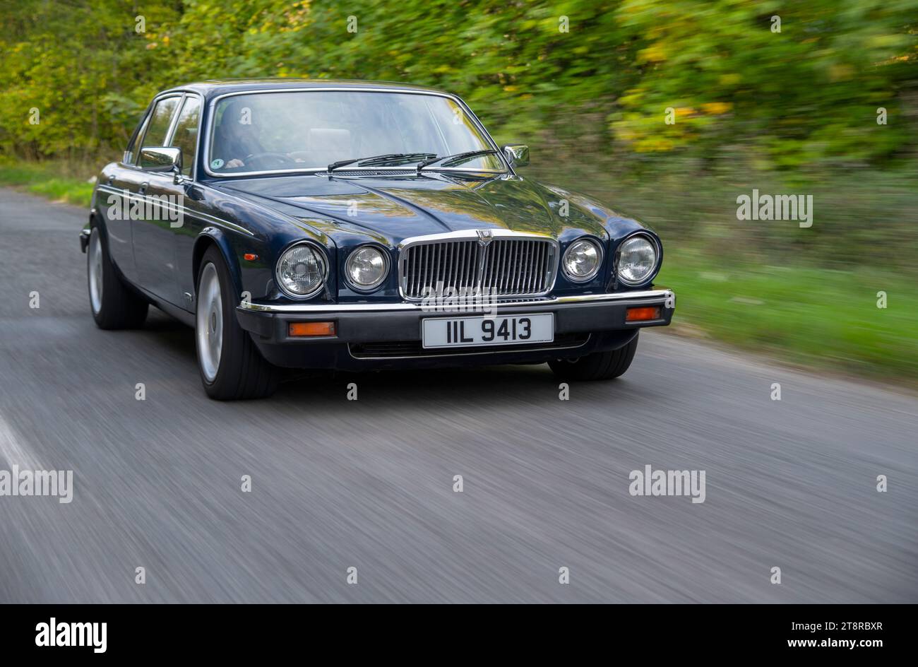 1983 Jaguar XJ40 Sovereign modern classic car Stock Photo - Alamy