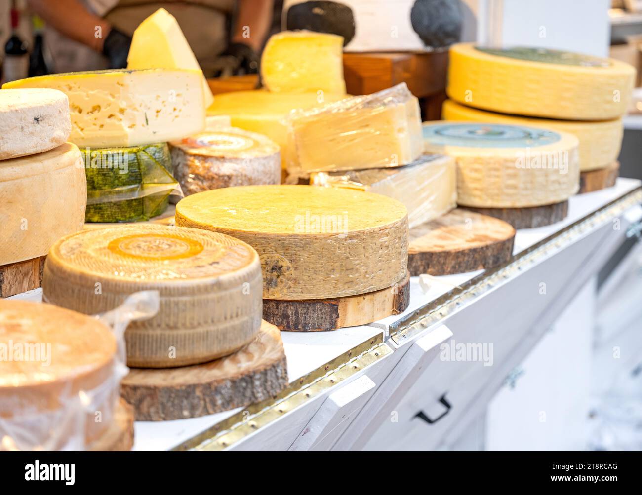 Traditional sheep cheeses on hi-res stock photography and images - Alamy