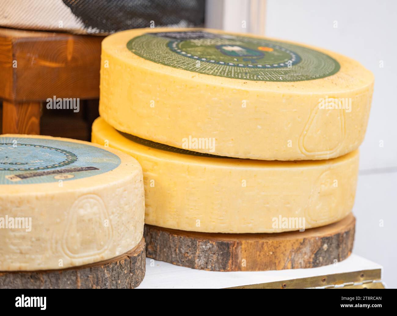 Traditional sheep cheeses on hi-res stock photography and images - Alamy
