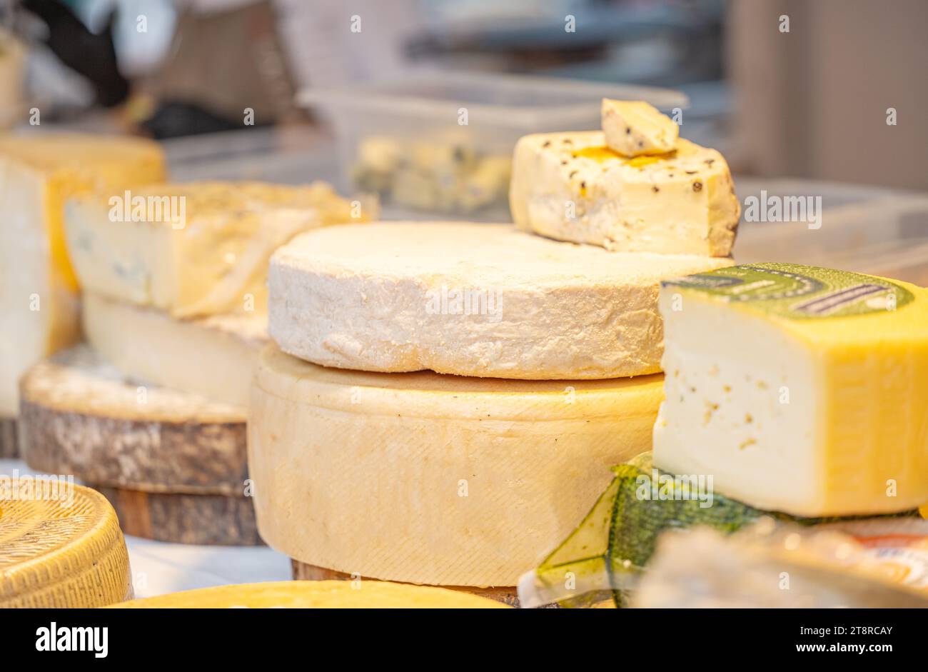 Typical sheep cheeses hi-res stock photography and images - Alamy