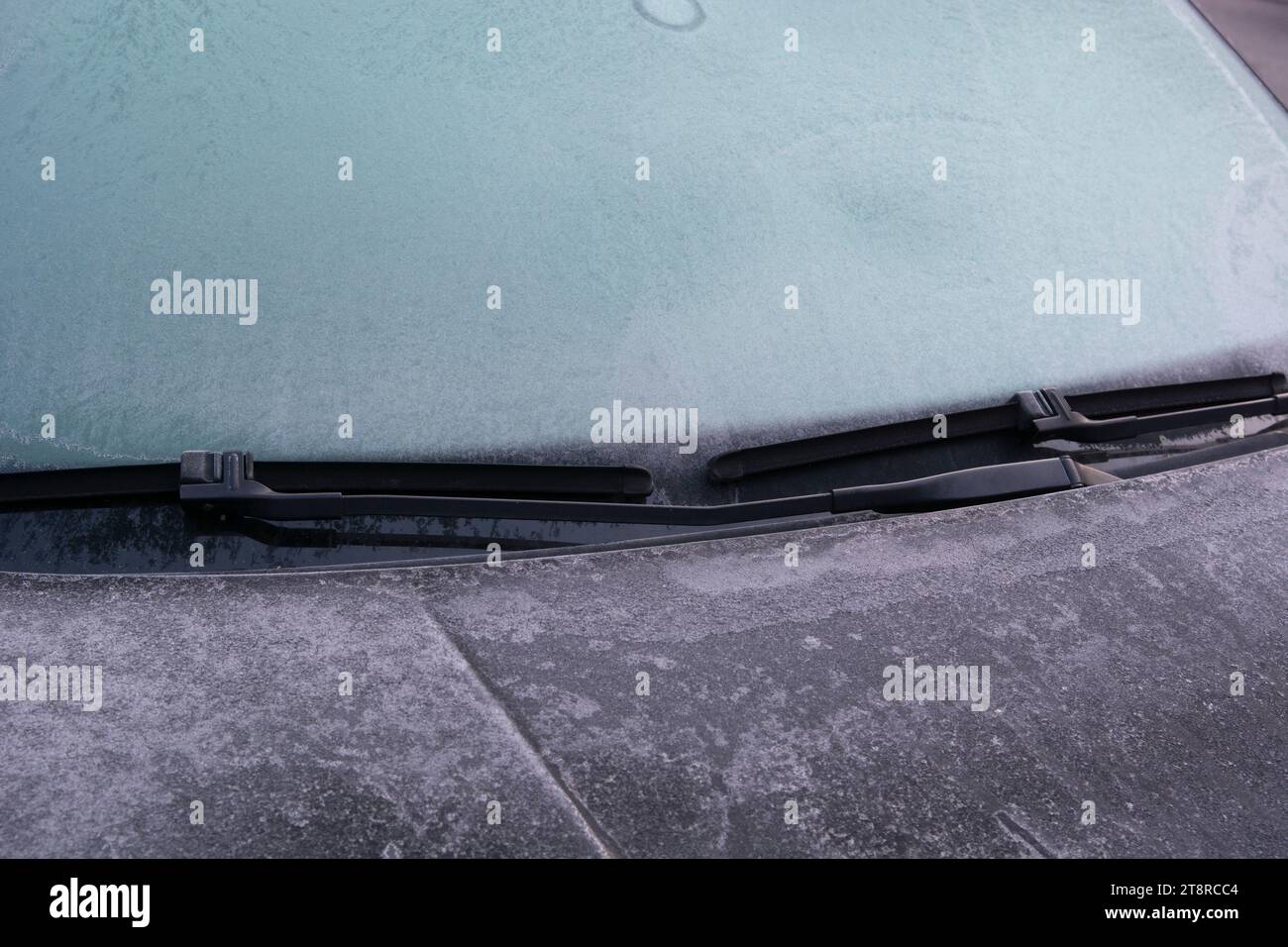 Windshield frozen hi-res stock photography and images - Alamy