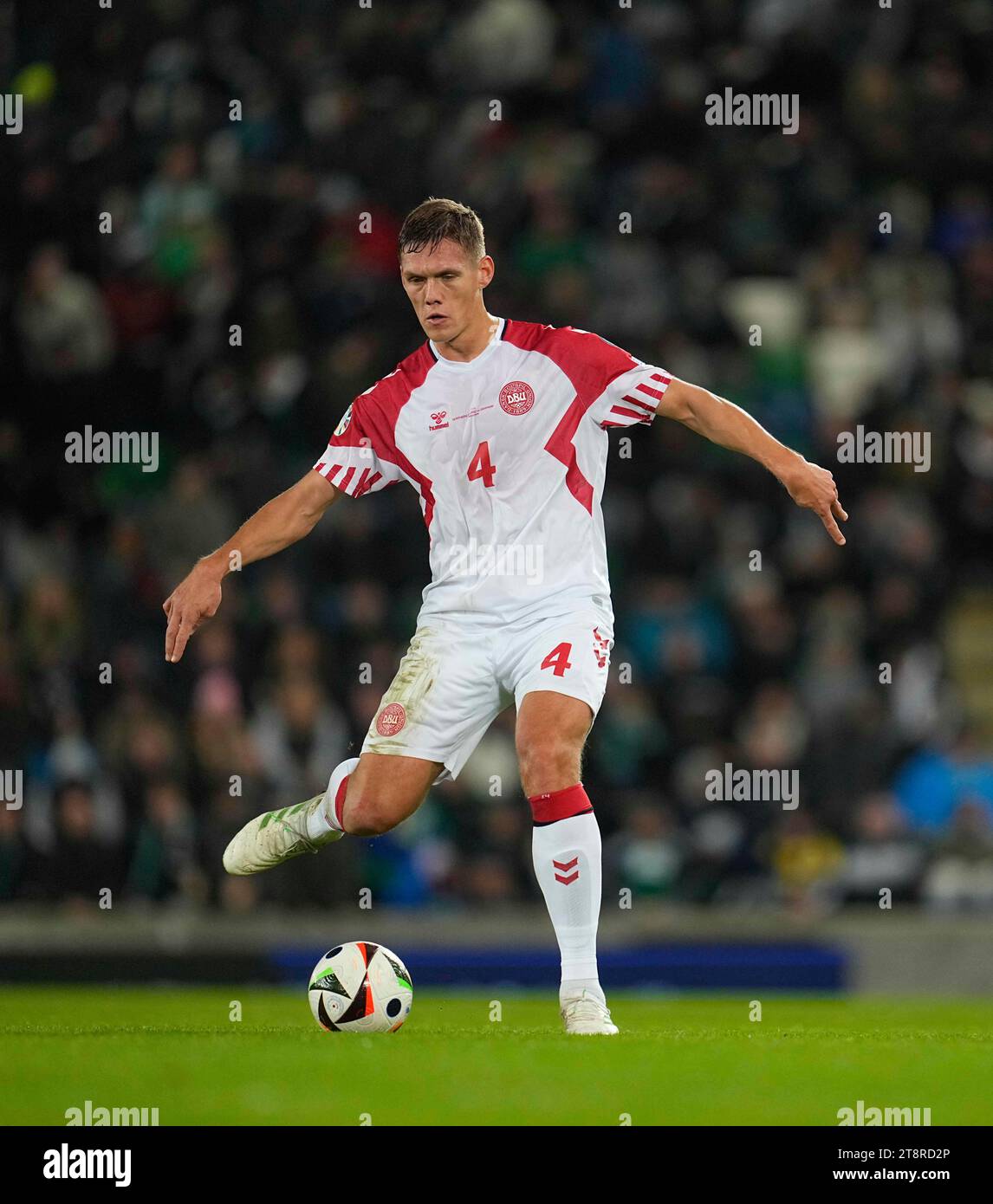 Windsor Park, Belfast, Northern Ireland. 20th Nov, 2023. Jannik ...