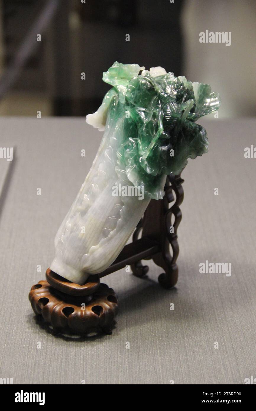 Jadeite Cabbage, Palace Museum, Taipei, Taiwan, Jade gallery, Palace ...