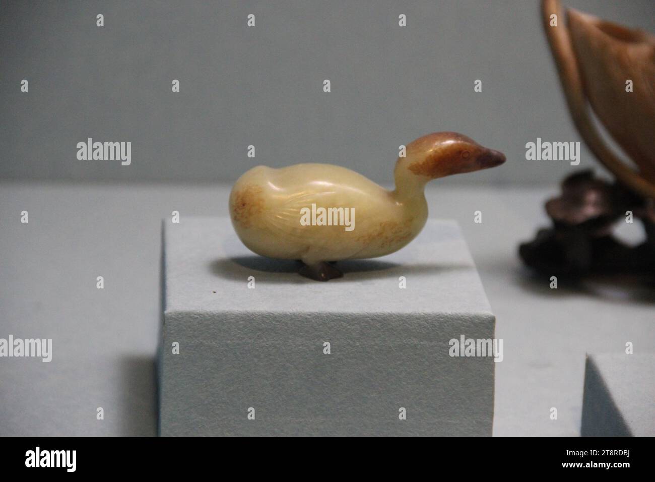 Jade Duck, Song-Yuan, Jade gallery, Palace Museum, Taipei, Taiwan Stock ...