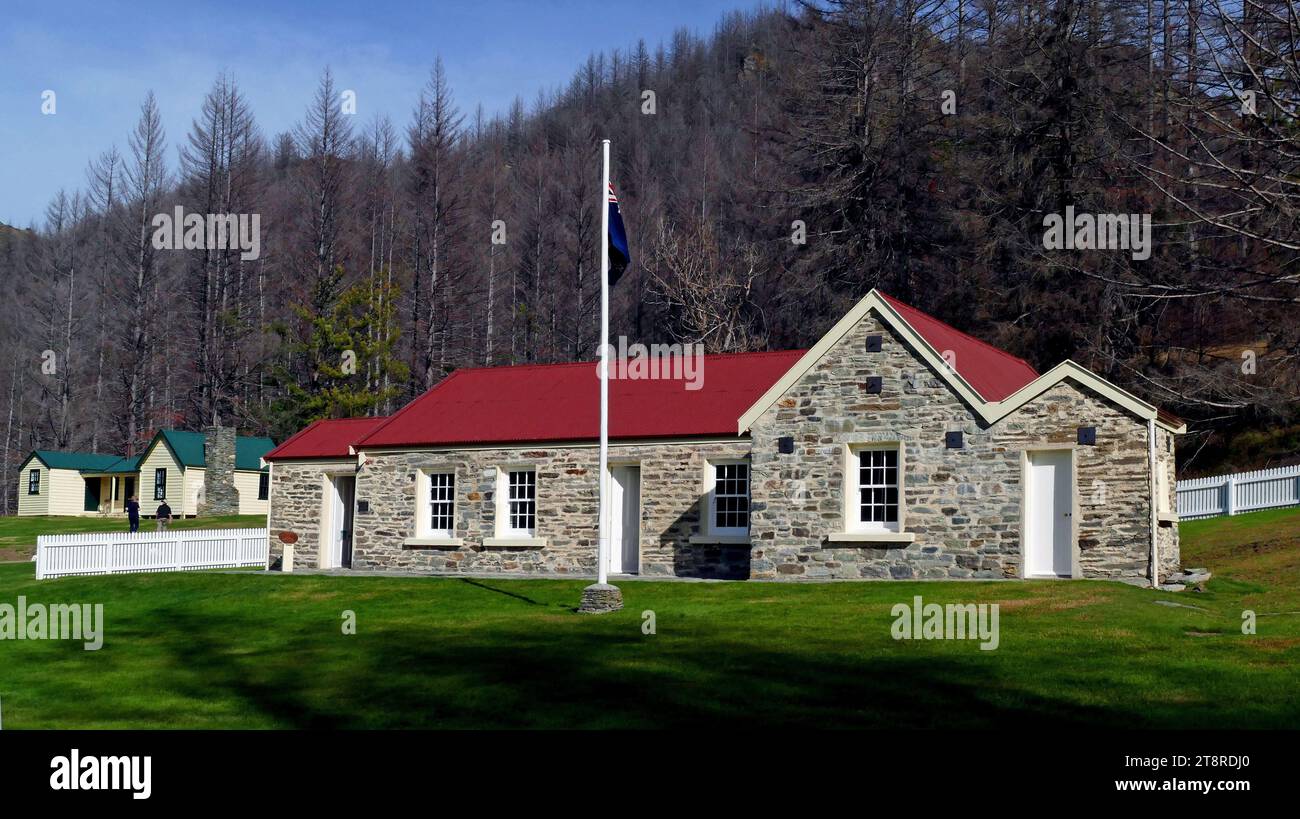 Skipper School Otago. NZ, The little school was opened in 1879, shortly ...