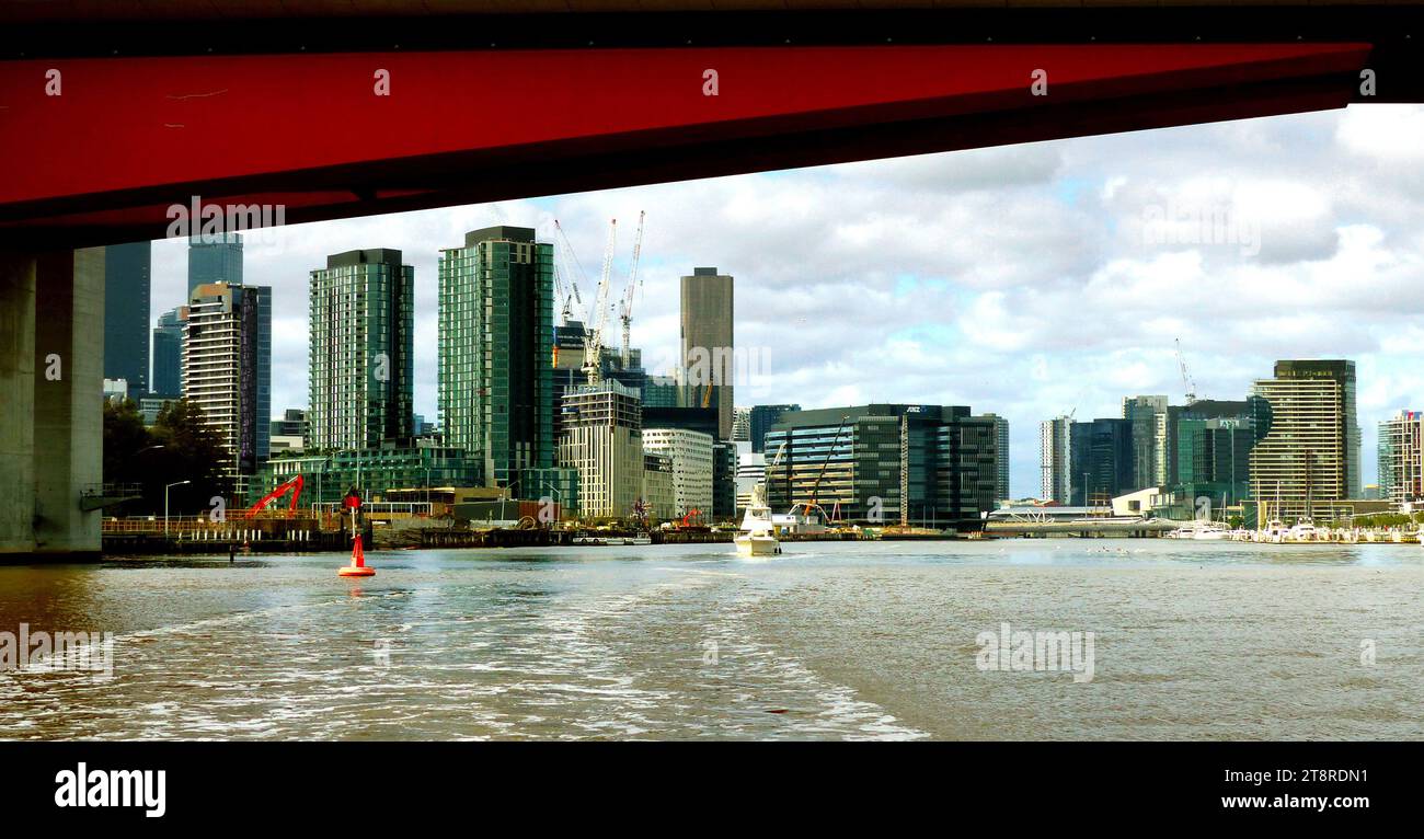 Under The Bolte Bridge Melbourne, The Bolte Bridge is a large twin ...