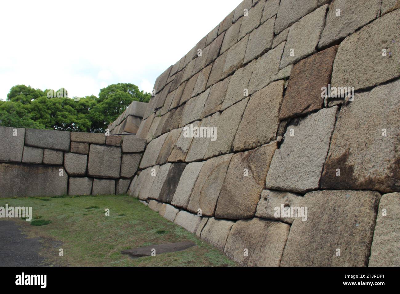 Edo Castle Remains/Imperial Palace Gardens, Tokyo, Japan Stock Photo ...